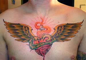 Awesome chest tattoo
